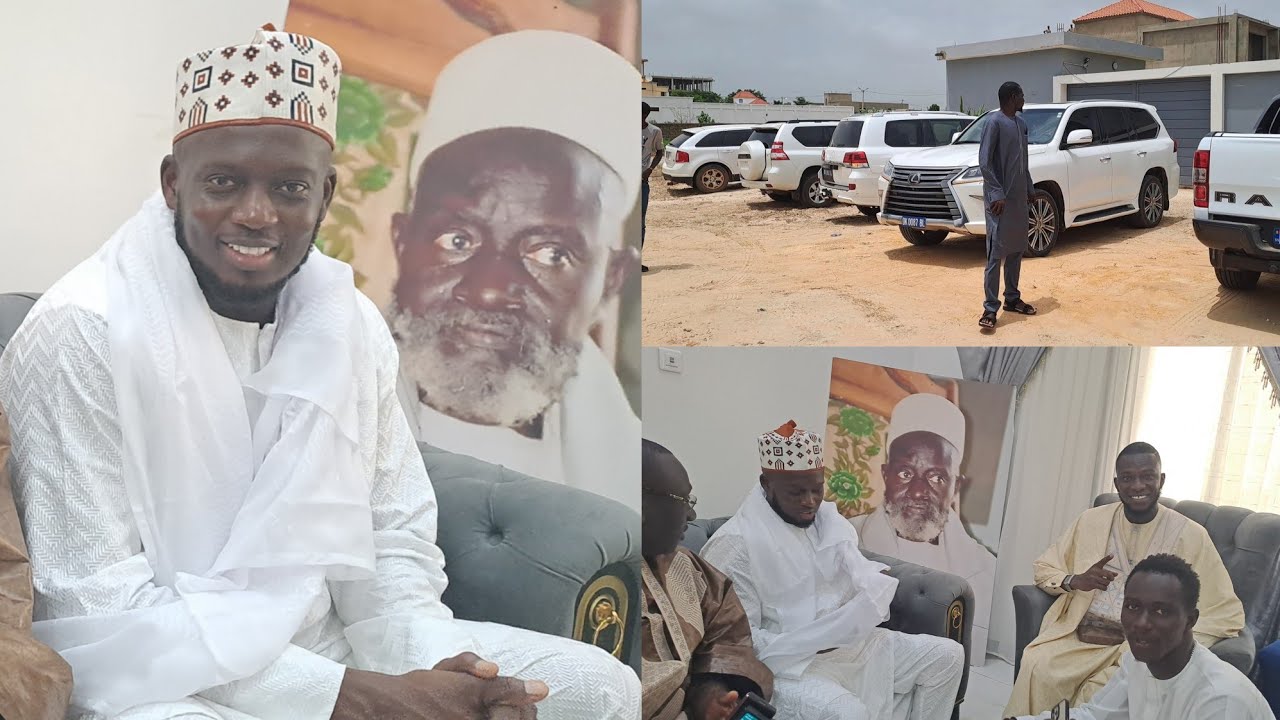 VIDÉO - 🛑LES PREMIÈRES IMAGES D'AZIZ NDIAYE À TOUBA AVEC UNE FORTE ...